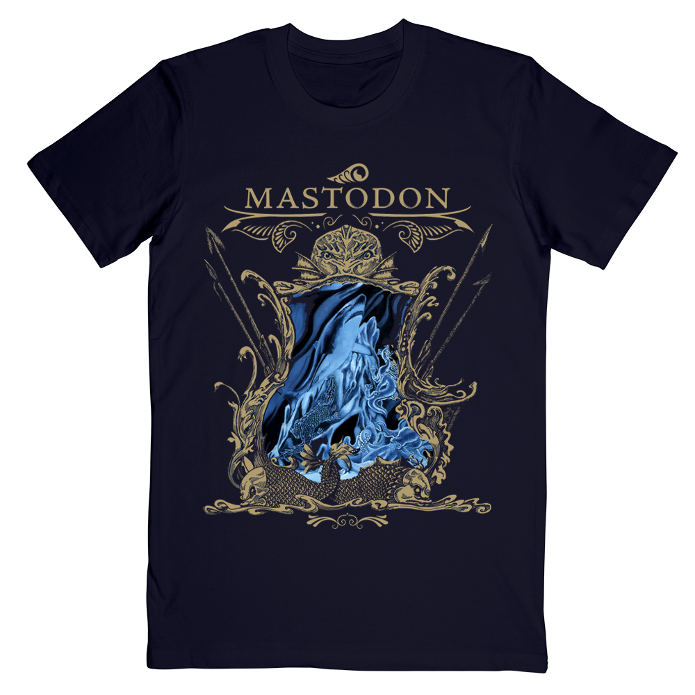 Navy Sea Beast Tee – Mastodon